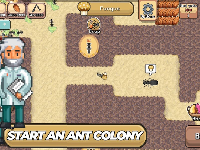 Tải Hack Pocket Ants (Bất Tử, Menu, PvP, Tốc Độ) v0.1121