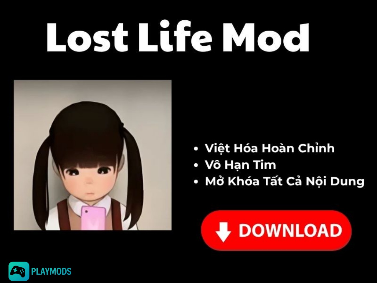 Tải Lost Life MOD APK Miễn Phí (Việt Hóa, Vô Hạn Tim) v1.97