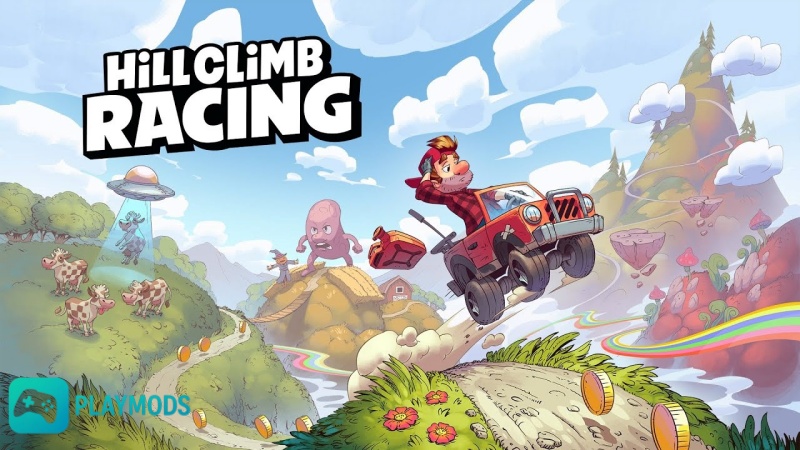 Tải Hack Hill Climb Racing (Vô Hạn Kim Cương, Vàng, Tiền) v1.68.0